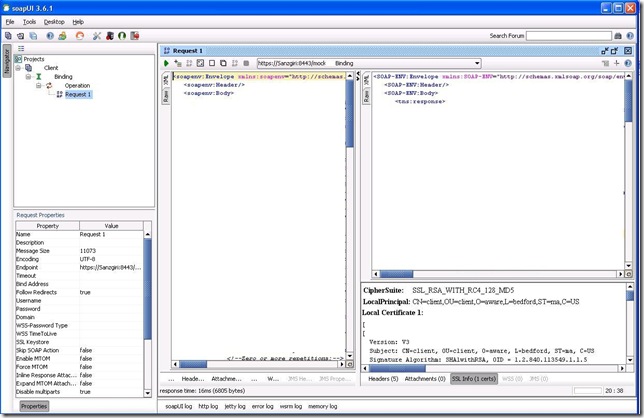 Tryst with Technology: 2 (two) way SSL using soapUI as client and server